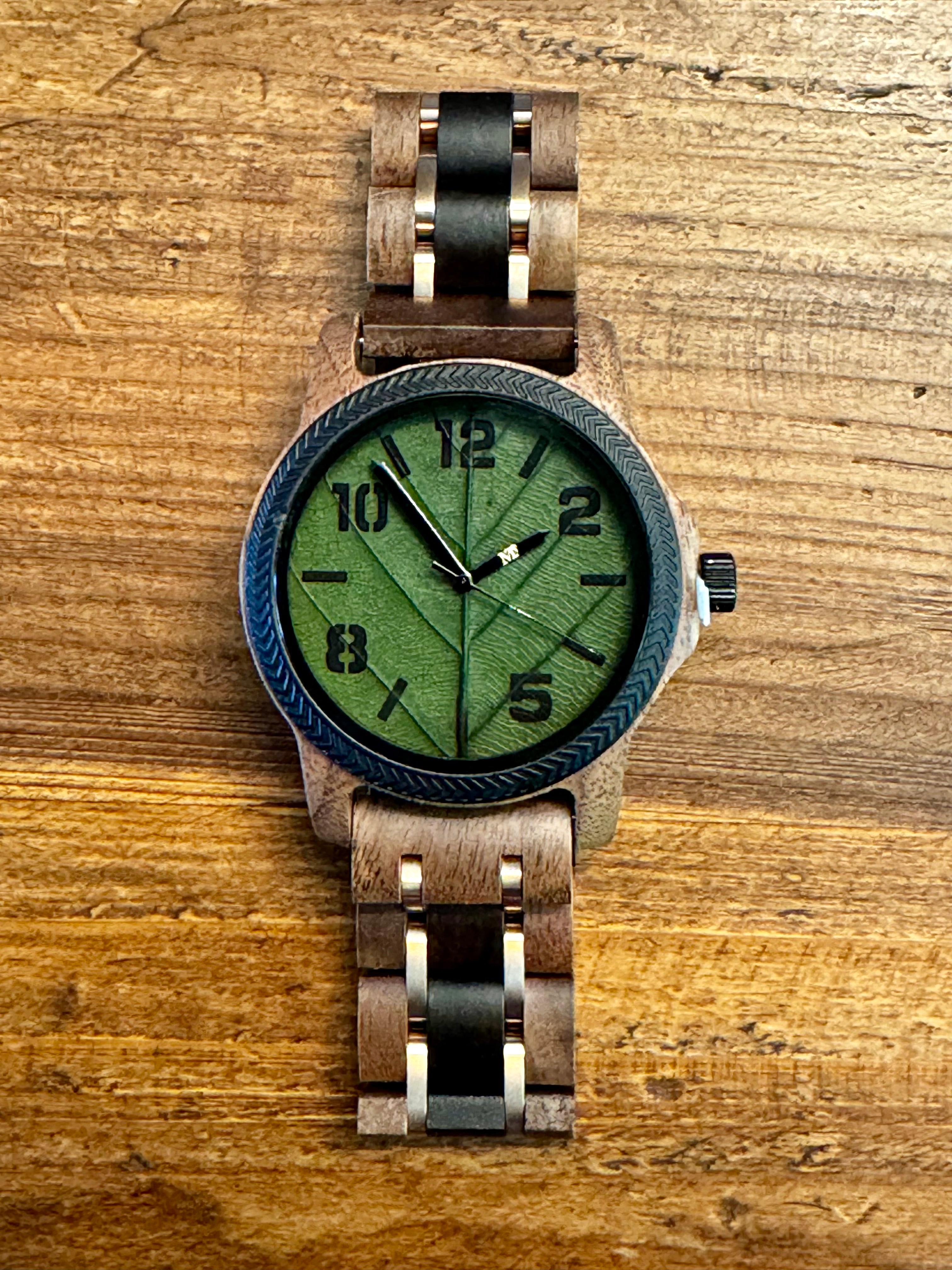 Leaf Dial Wood Watch – Monkey Threads